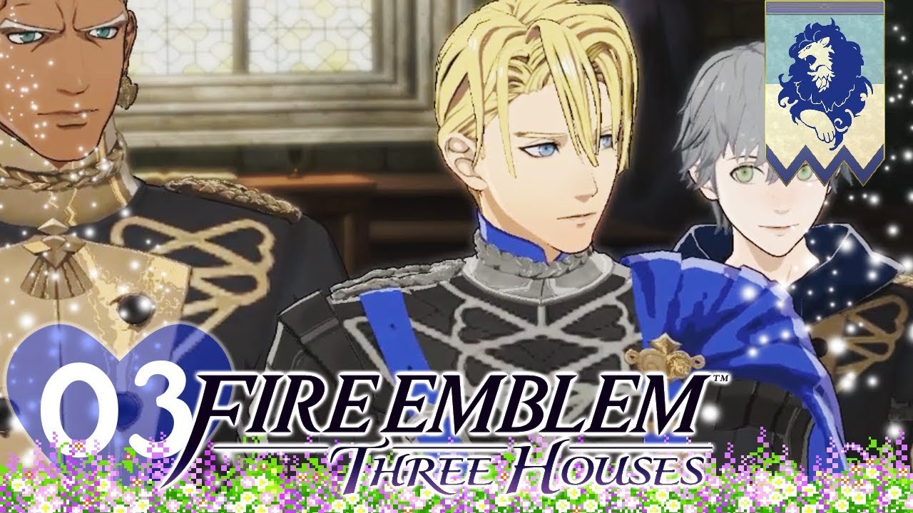 🗡️ Fire Emblem: Three Houses (Blue Lions Gameplay) Prologue: 03 ...