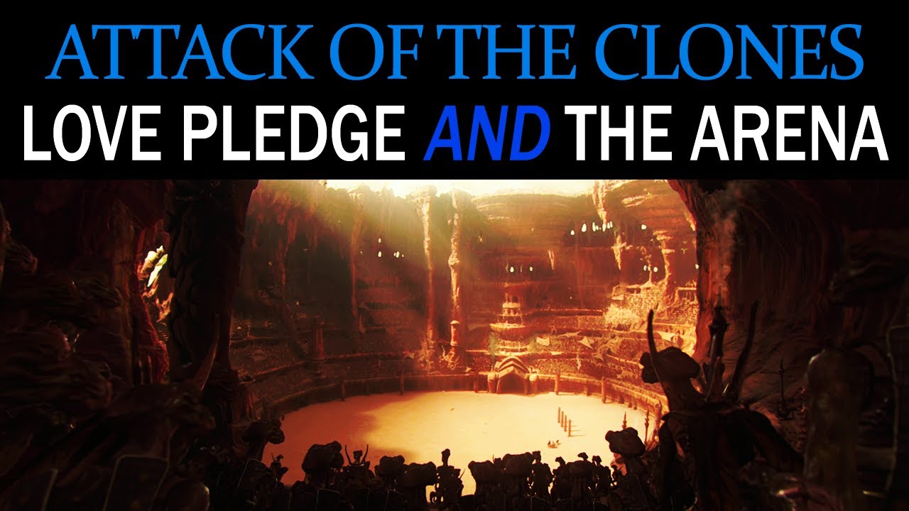 12 - LOVE PLEDGE & THE ARENA - Star Wars: Episode II ATTACK OF THE ...
