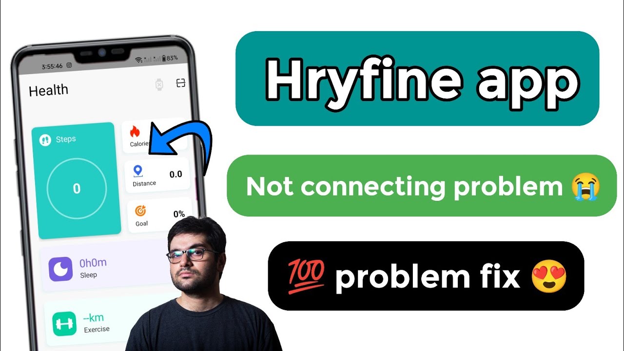 hryfine app not connecting problem - YouTube