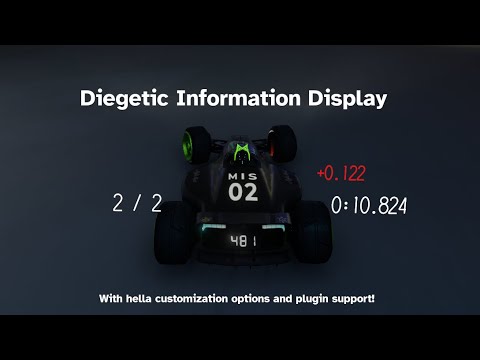 Diegetic Information Display (Openplanet Plugin) - YouTube