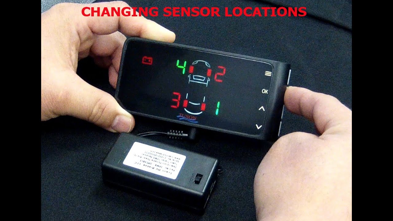 Change sensor locations - YouTube