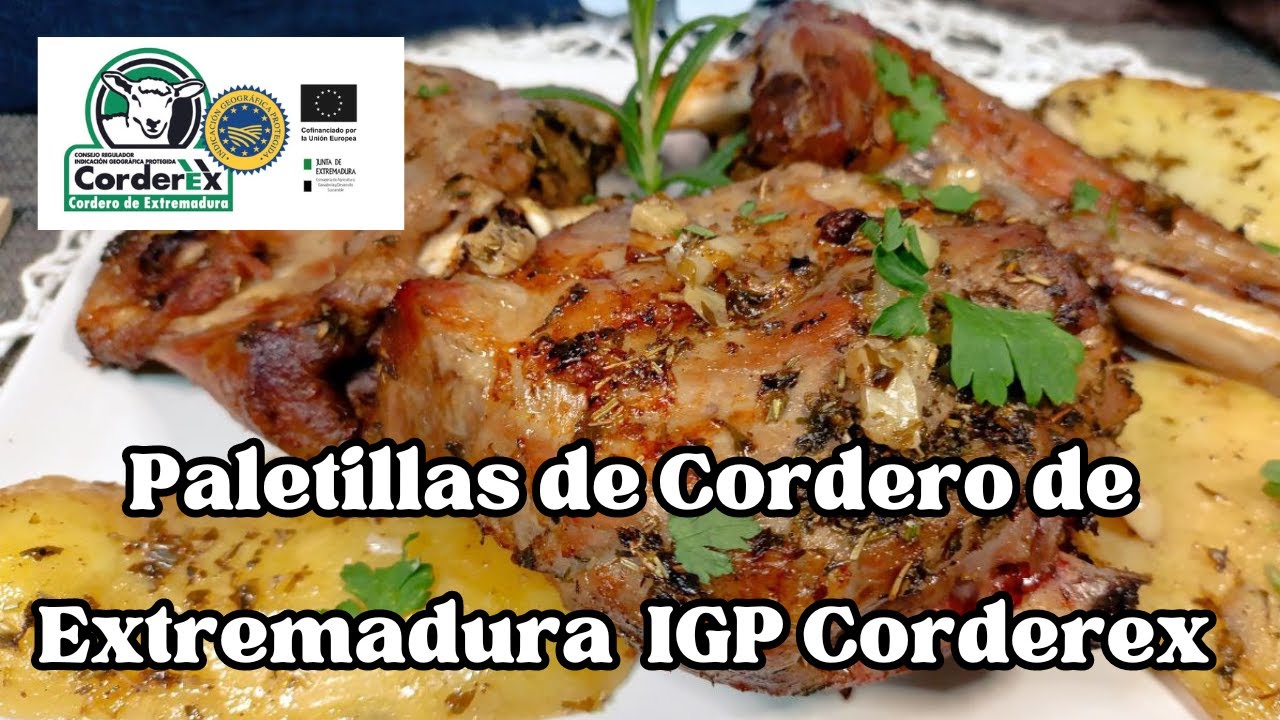 Cordero de Extremadura IGP Corderex Paletillas de cordero en Freidora ...
