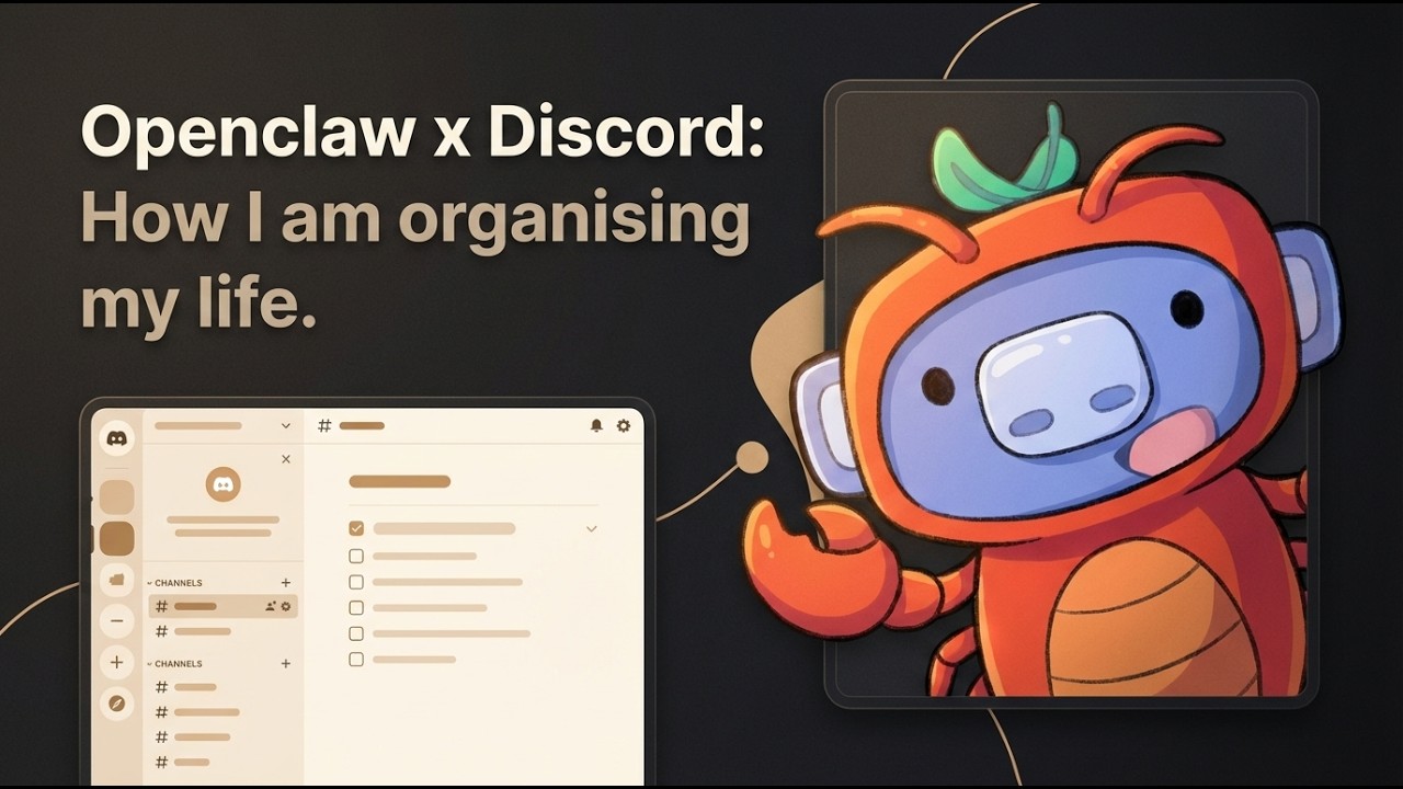 OpenClaw & Discord - Organising my life with LLMs. - YouTube
