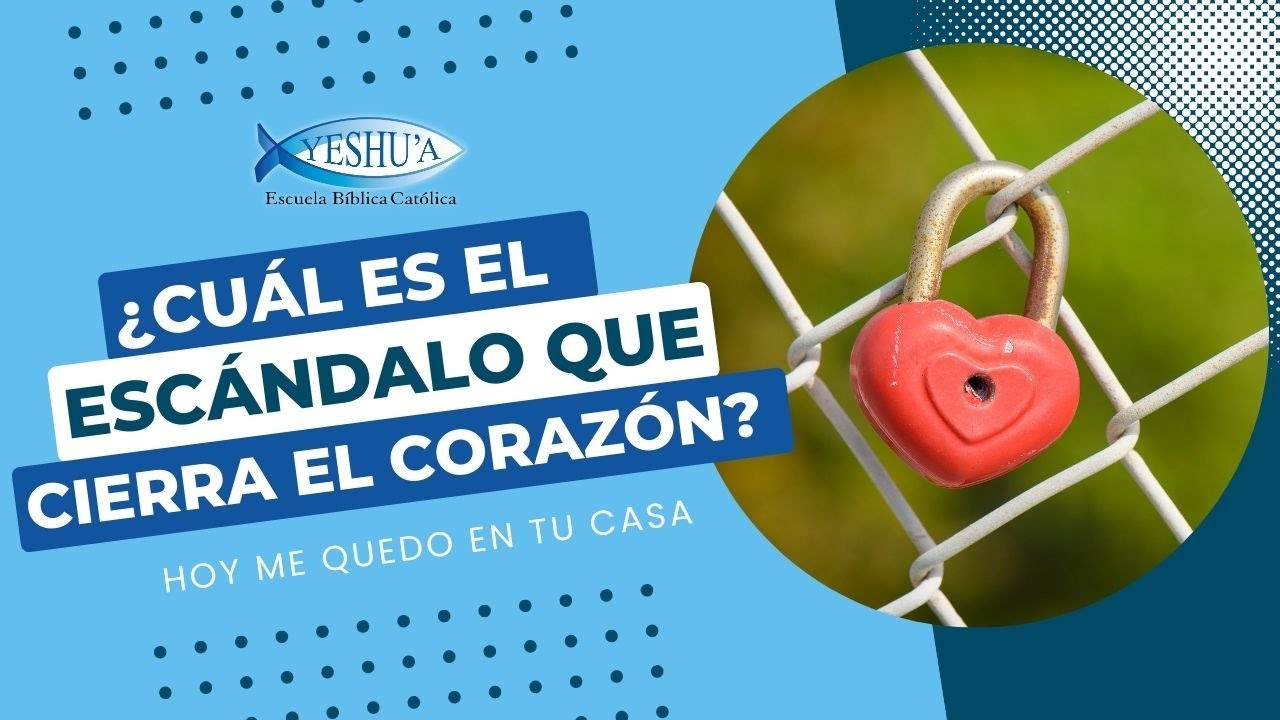 ¿Cuál es el escándalo que cierra el corazón?- Hoy me quedo en tu casa ...