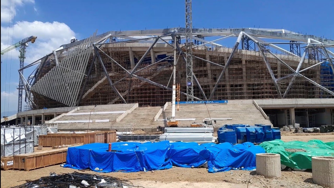 Arusha Stadium is in a good progress - YouTube