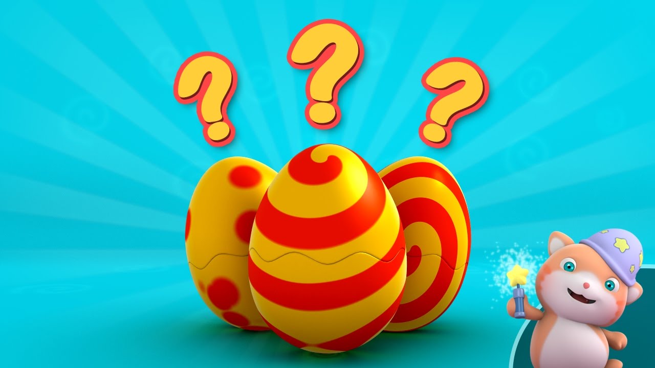 Surprise Eggs - Looi the cat | Learn English with Looi | Y Z - YouTube