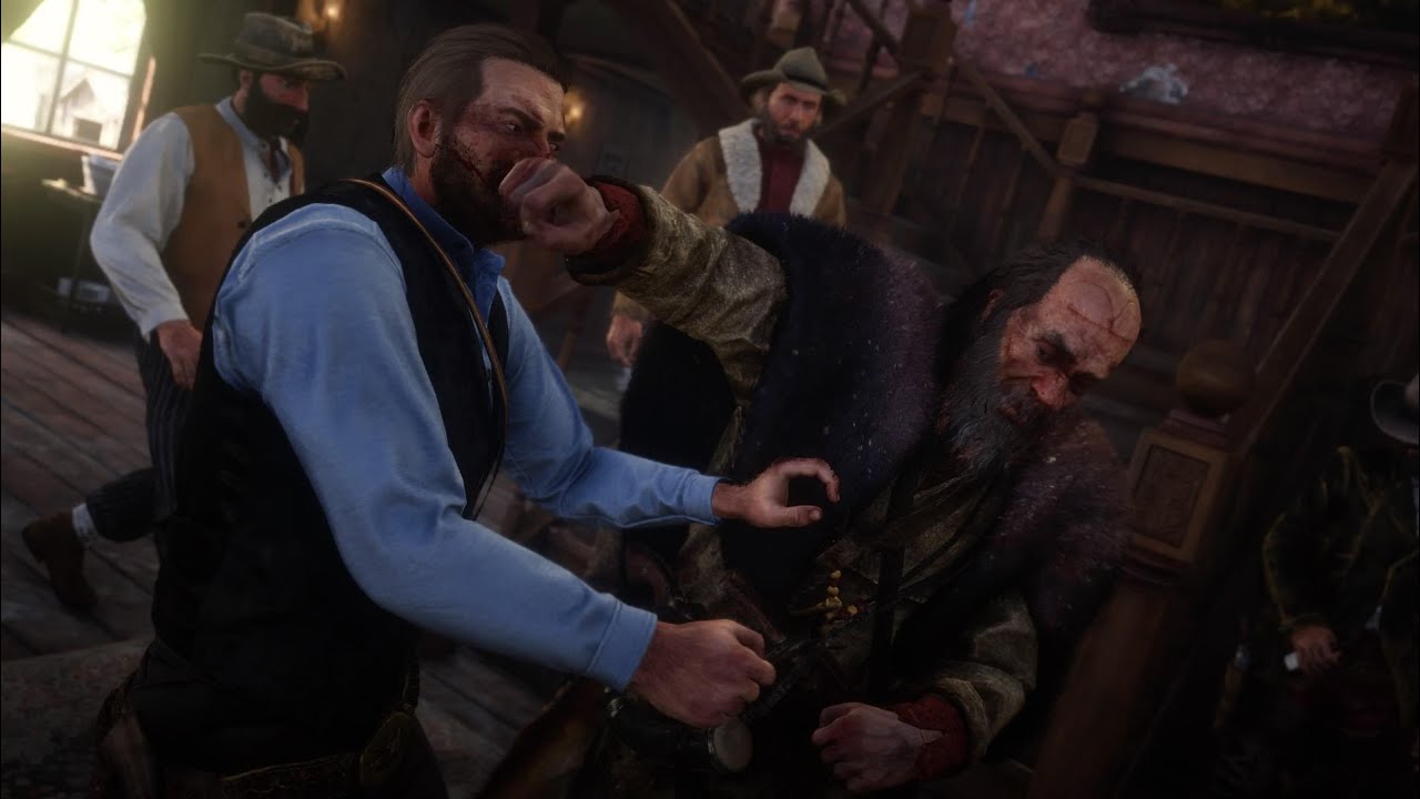 RDR2 | Arthur vs this angry Strange man one on one last fight 🔥🔥. best ...