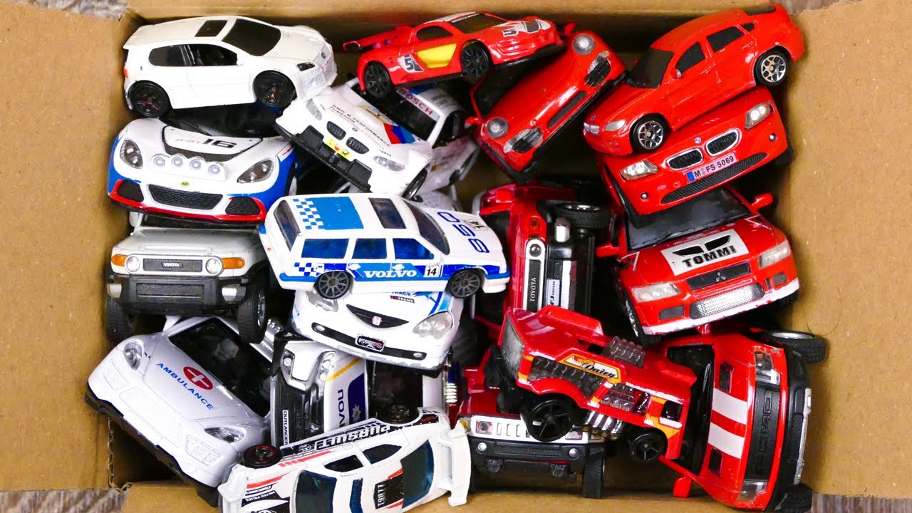 Diecast Model Luxury WHITE and RED Cars Of A Full Box / HONDA, HUMMER ...