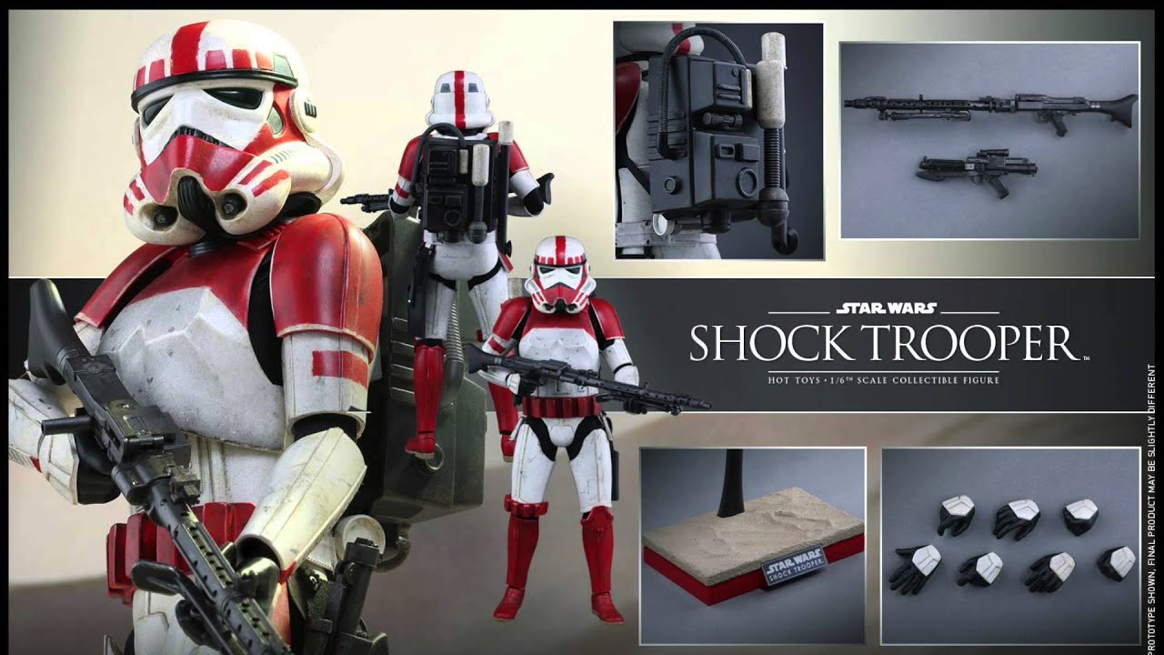 Star Wars Battlefront Hot Toys Shock Trooper 1/6 Scale Video Game ...