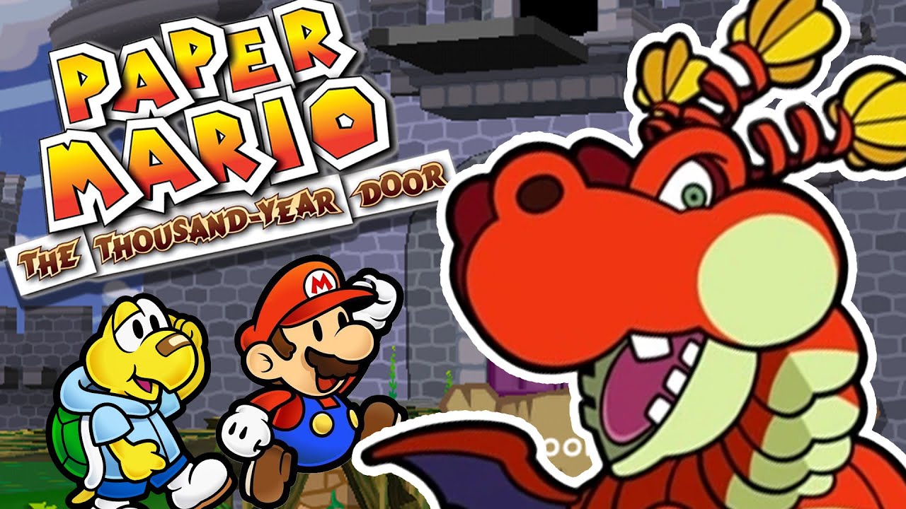 ORIGINAL PAPER MARIO THOUSAND YEAR DOOR 20 YEARS LATER! | HOOKTAIL'S ...