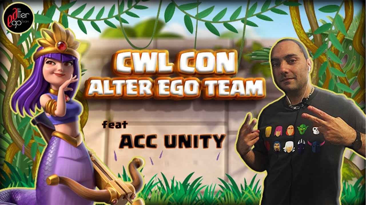 ⚔️ C.W.L. feat ACC UNITY ⚔️ | Regalo 1.000 GEMME 💎 | Clash of Clans ...