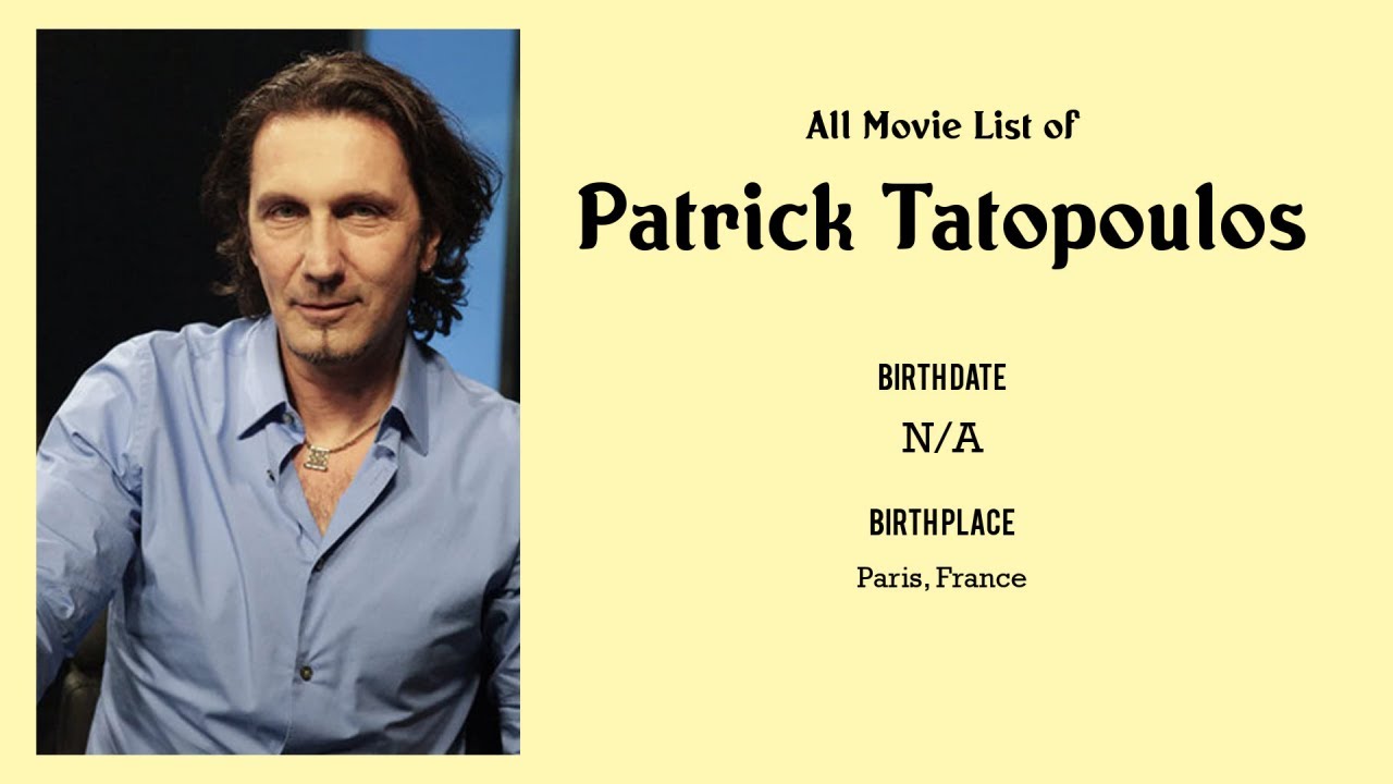 Patrick Tatopoulos Movies list Patrick Tatopoulos| Filmography of ...