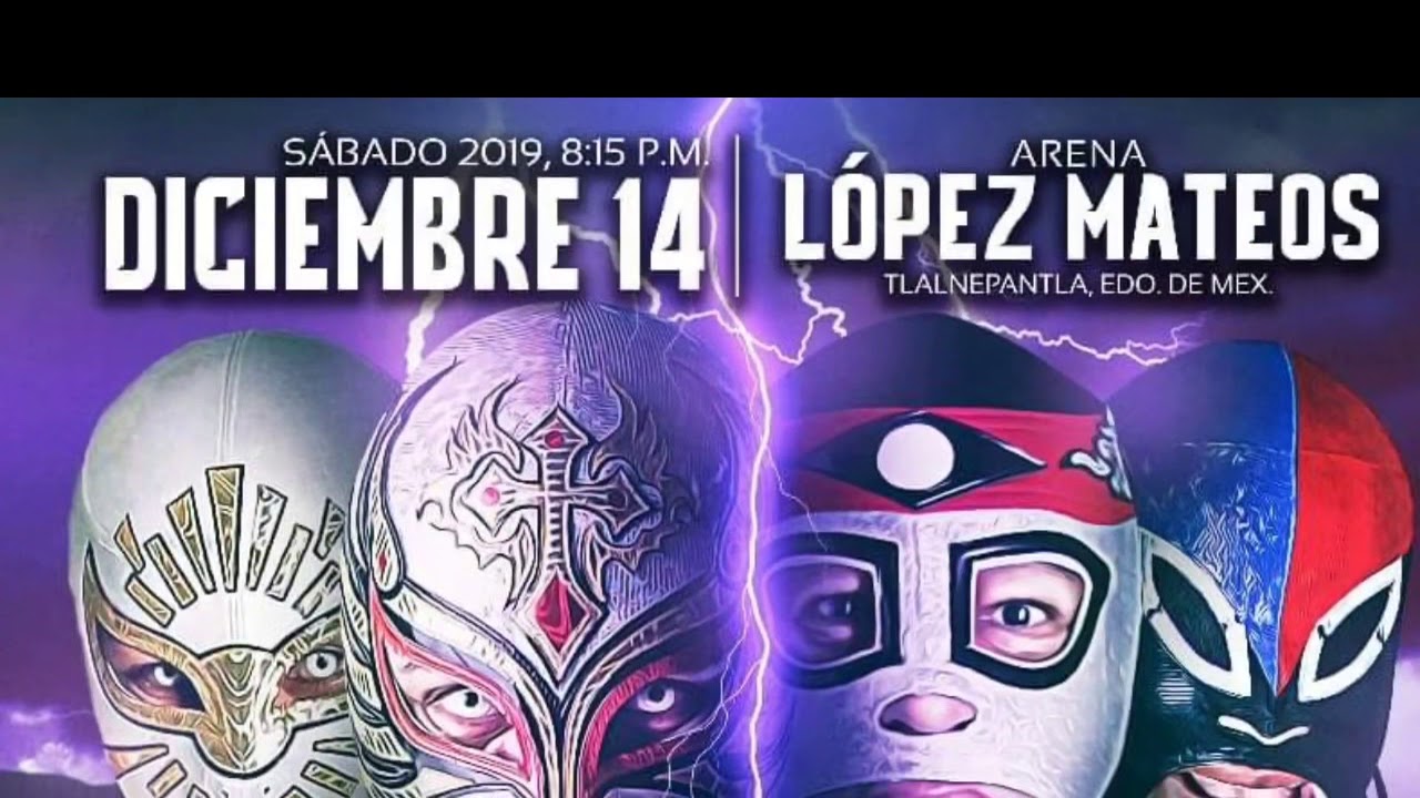 LUCHA LIBRE BOOM ARENA LÓPEZ MATEOS SÁBADO 14 DE DICIEMBRE DEL 2091 ...