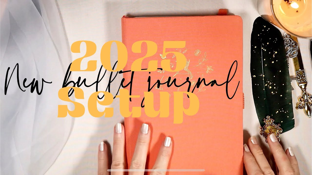 2025 Yearly Bullet Journal setup ~ plan with me - YouTube