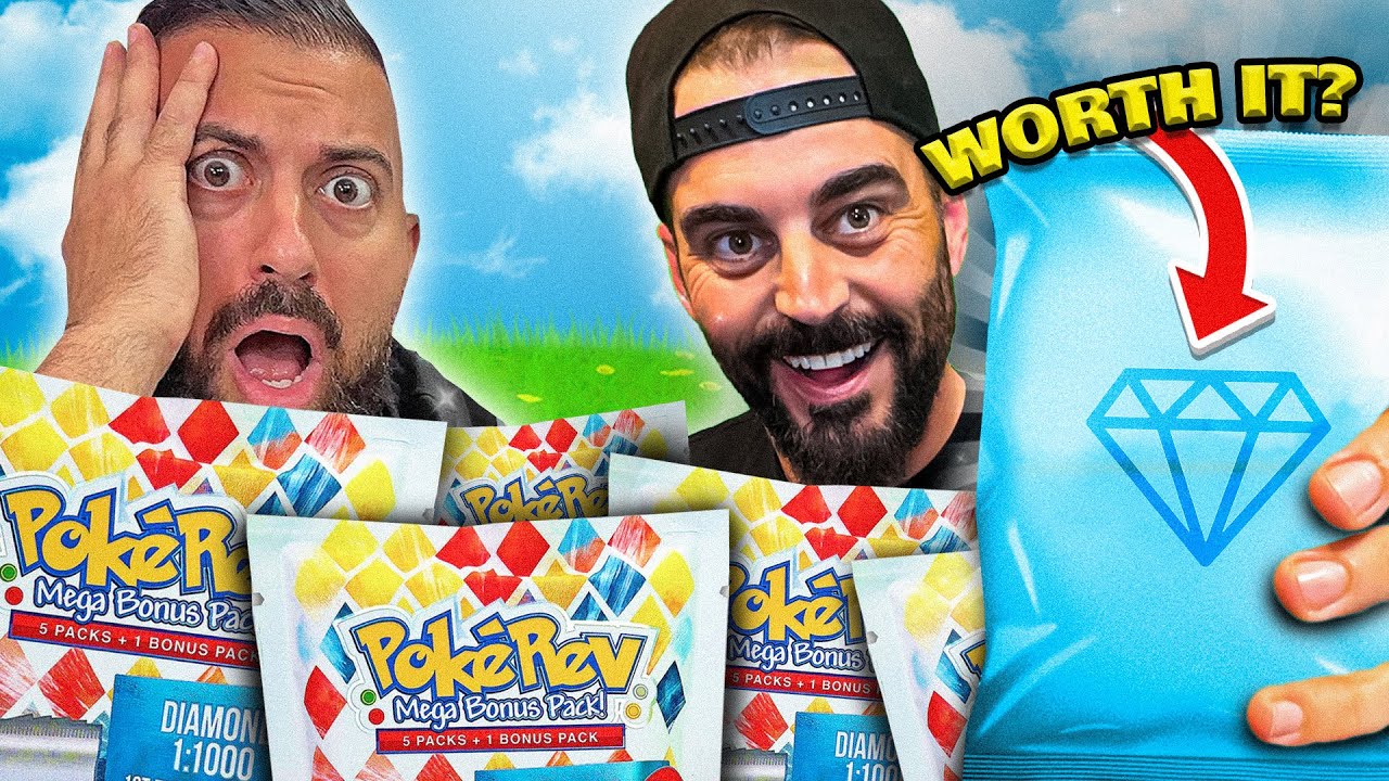 DIAMOND OR BUST! Opening NEW PokeRev 6.0 Mystery Packs - YouTube