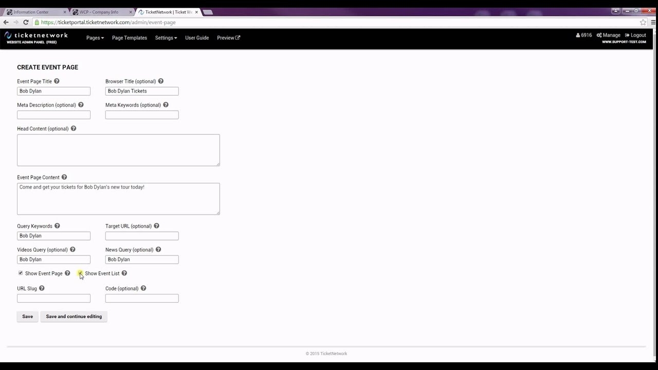 Event Page Set Up For Template Websites YouTube event-page-set-up-for-template-websites-youtube