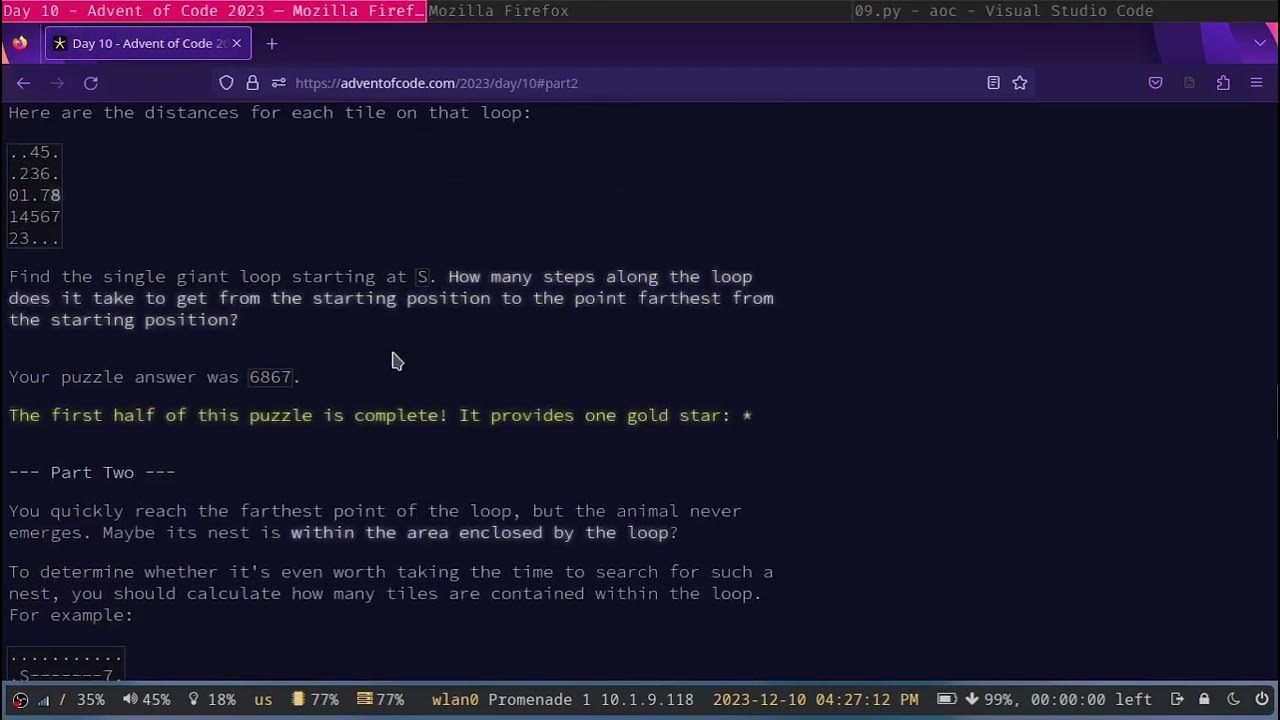 Advent of Code - Day 10 (Part 2) - YouTube