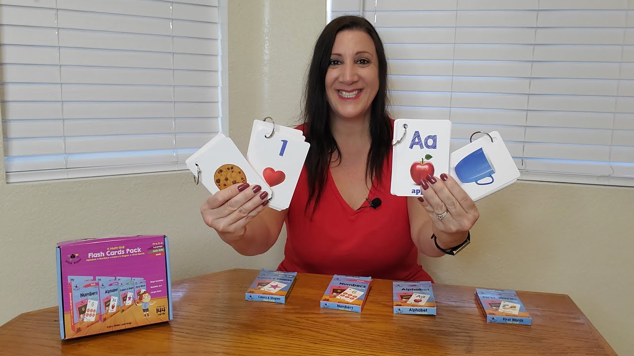 Flashcards For Preschoolers - Alphabet, Numbers, Colors and Shapes ...