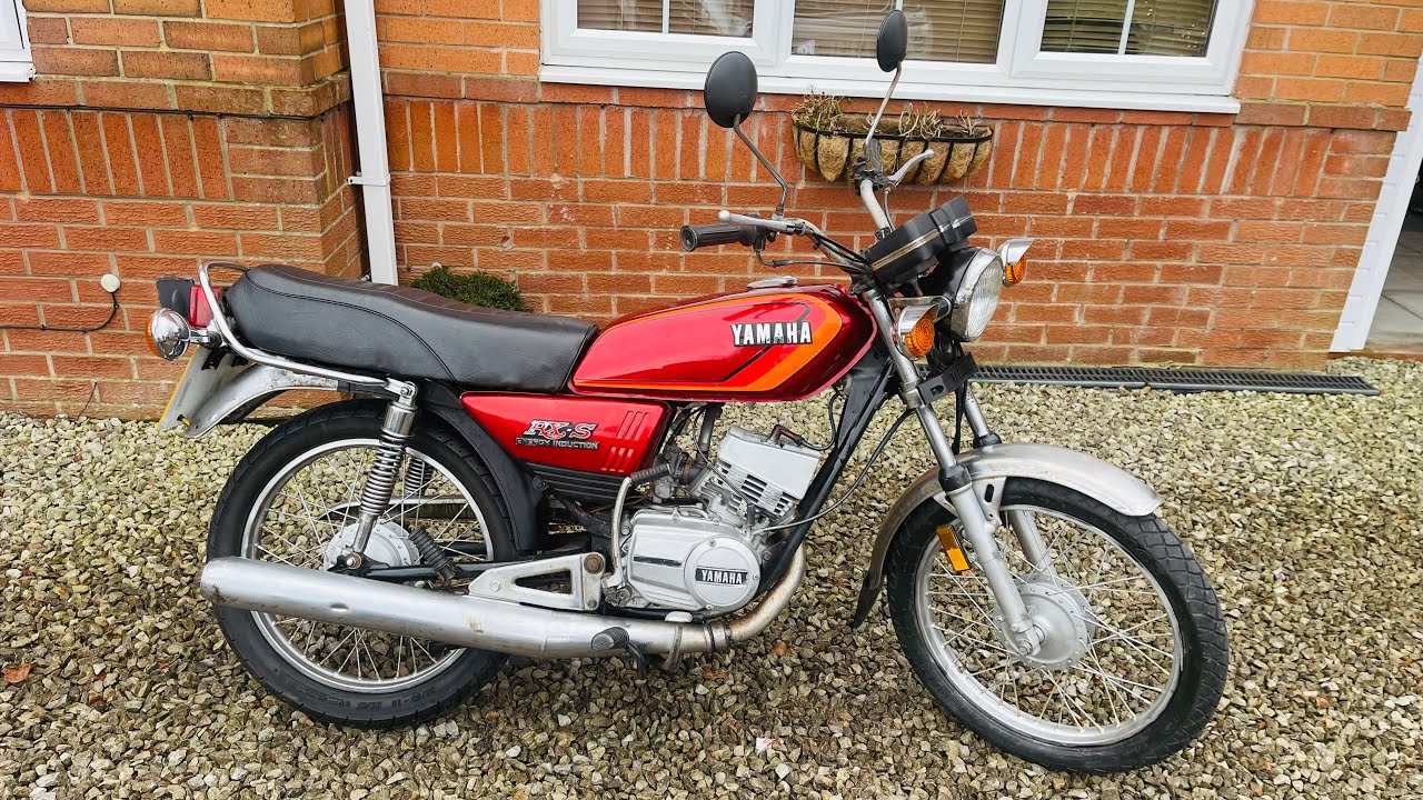 Yamaha RX100 (RxS-100) My new project bike. - YouTube