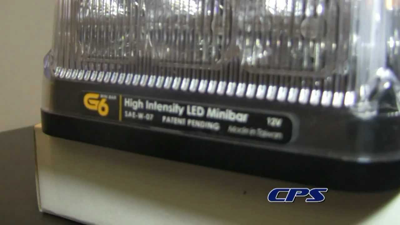 Axixtech G6 Mini Lightbar - YouTube