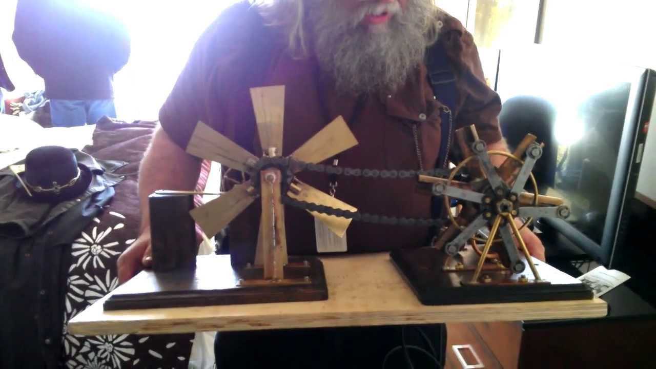 The Amazing Quackenbush Rotary Steam Engine - YouTube