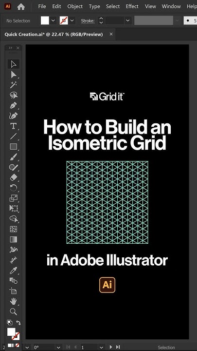 How to make Isometric grid Subscribe for more Logo Grid Tutorials #logo #logodesign #logogrid ...