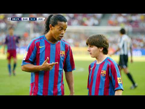 Ronaldinho will never forget 17 Years Old Lionel Messi's performance in this match