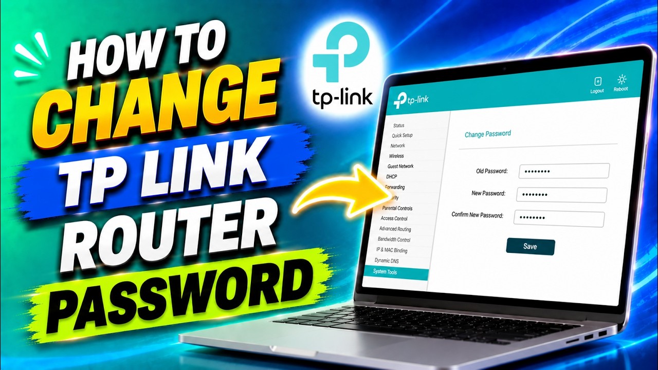 TP Link Password Change | How To Change Tp Link Router Password | WiFi ...