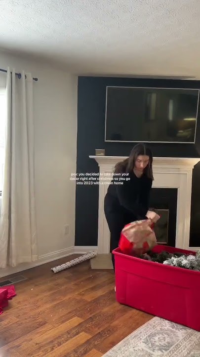 Post Christmas clean up!!! - YouTube