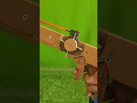 New style a simple trigger  mechanism for wooden slingshot #beautifultools #toolingtuesday