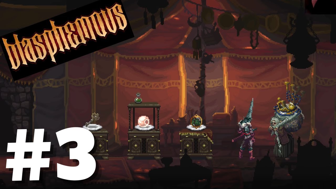ACHEI O MERCADOR SUSPEITO EM BLASPHEMOUS | #3 - YouTube
