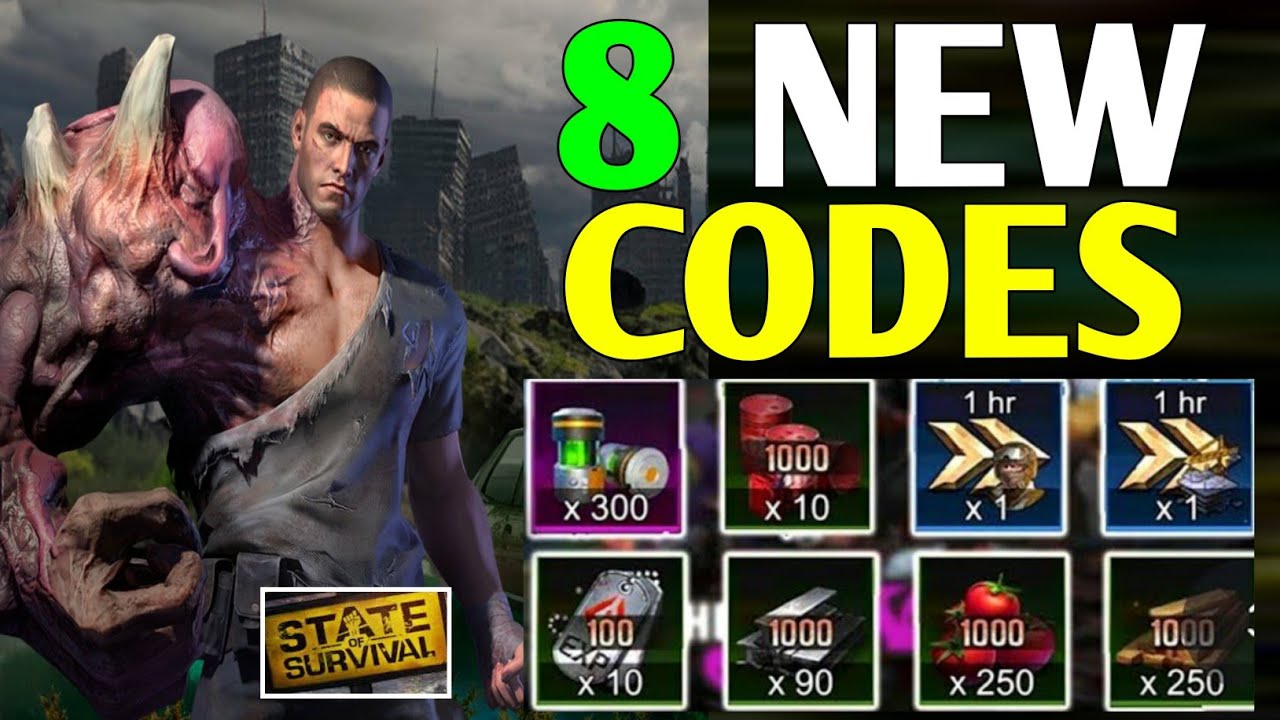 NEWEST 😎 STATE OF SURVIVAL CODES 2023 | GIFT CODES SOS | GET LUCKY HERO ...