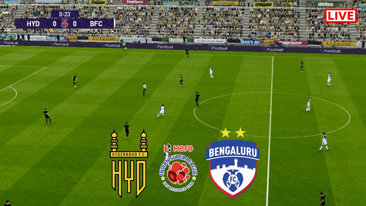 ISL Live: Hyderabad FC vs Bengaluru FC | HFC vs BFC | Match Today Score ...