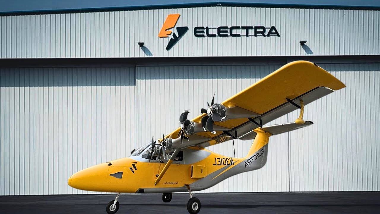 US Navy Tests New Electric STOL Aircraft - YouTube