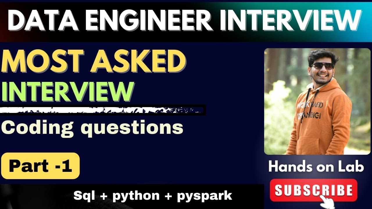 1. Data Engineer Interview Questions & Answers | Data Engineer Interview Playlist - YouTube
