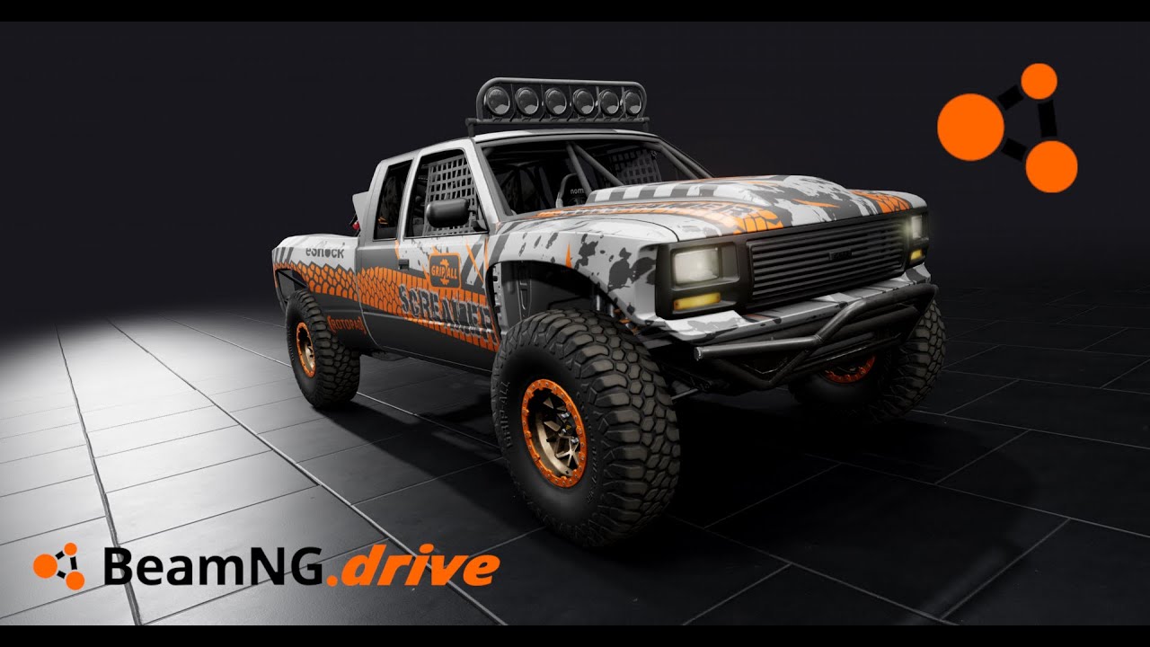 HIGH SPEED PRE-RUNNER BEAMNG DRIVE - YouTube