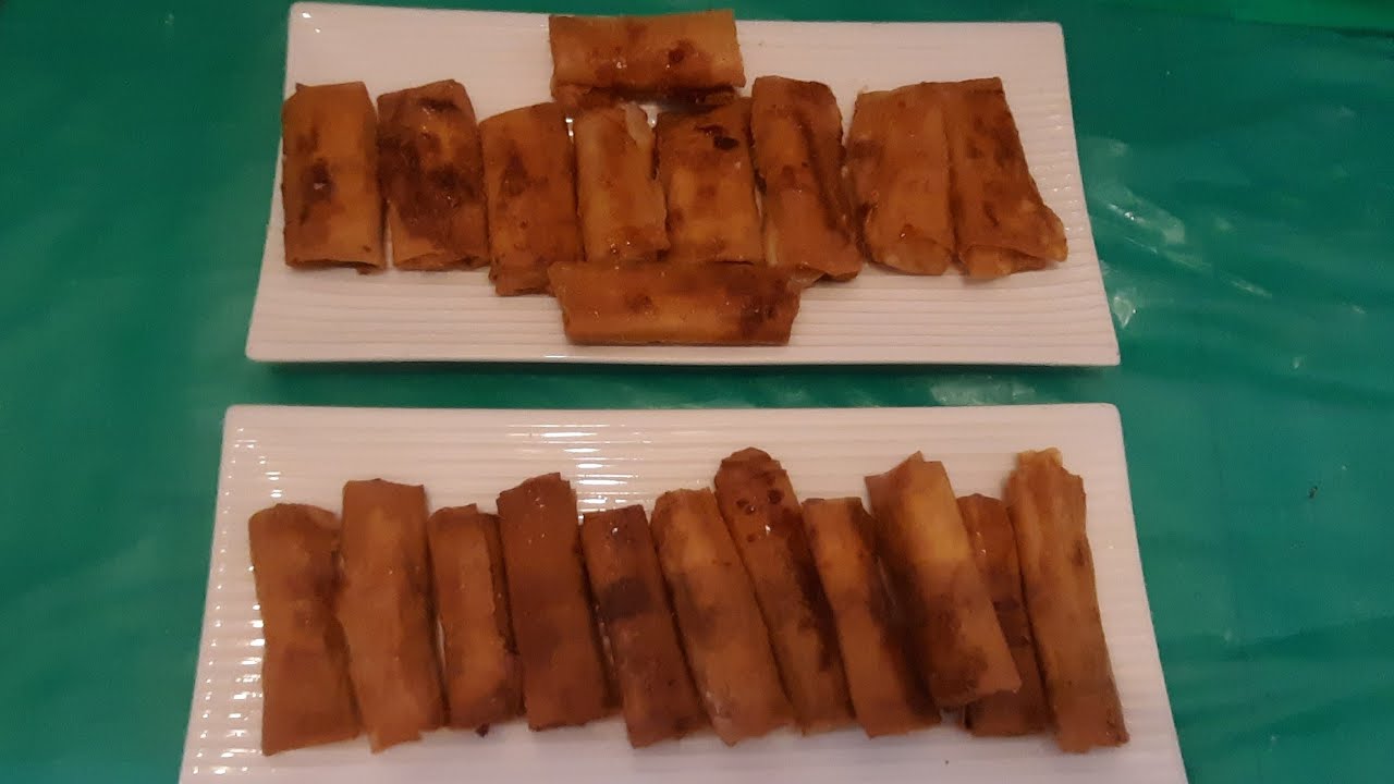How to make Banana Turon|Banana Recepe - YouTube