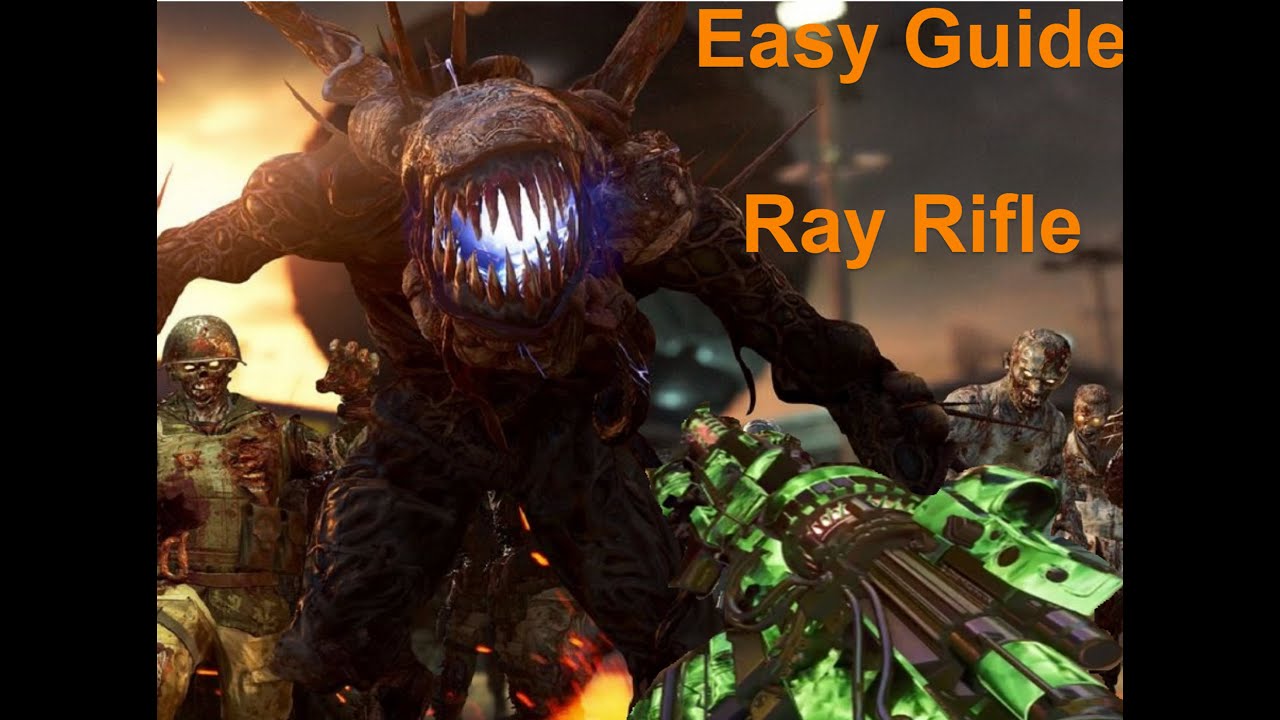 HOW TO UNLOCK THE RAY K RAY RIFLE | Cold War Zombies Firebase Z - YouTube