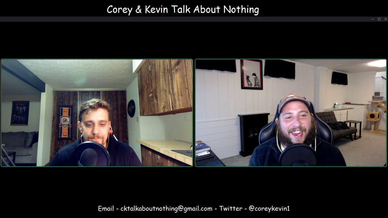 Corey & Kevin Talk About Nothing - Podcast - The Emmy's and Football ...