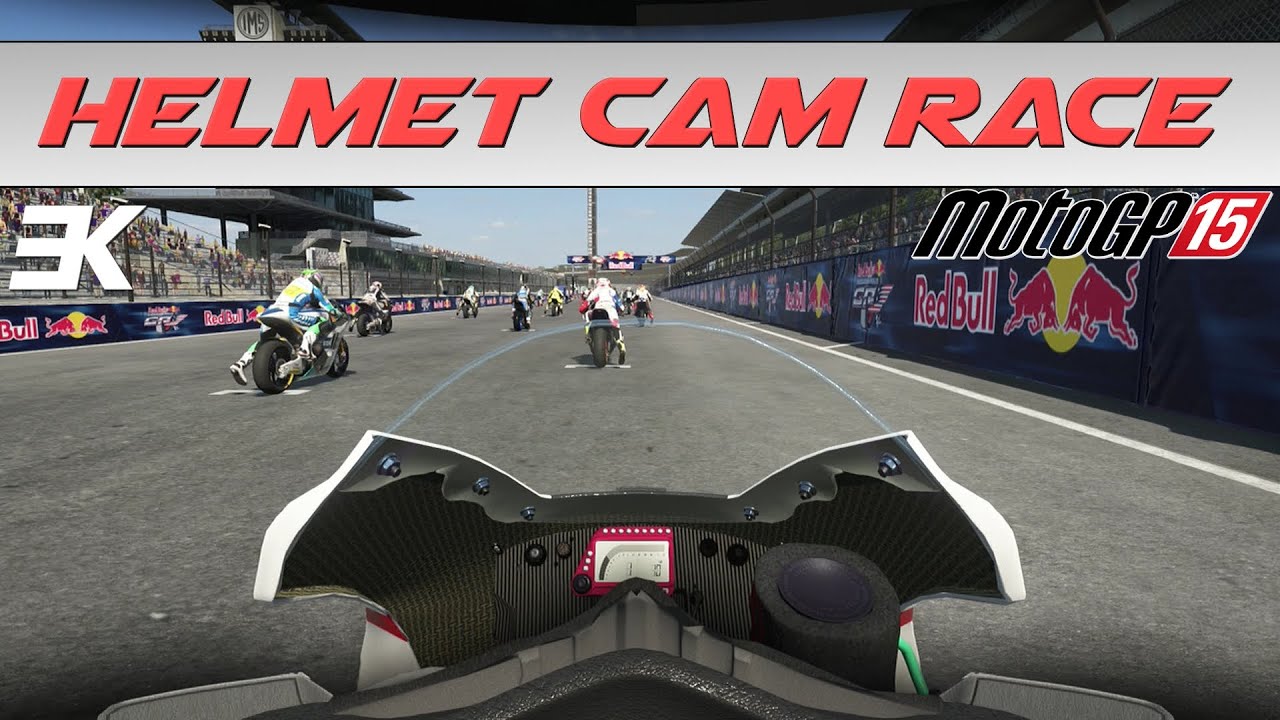 MotoGP 15 | Racing in Helmet Cam (Moto2 @ Indianapolis) - YouTube