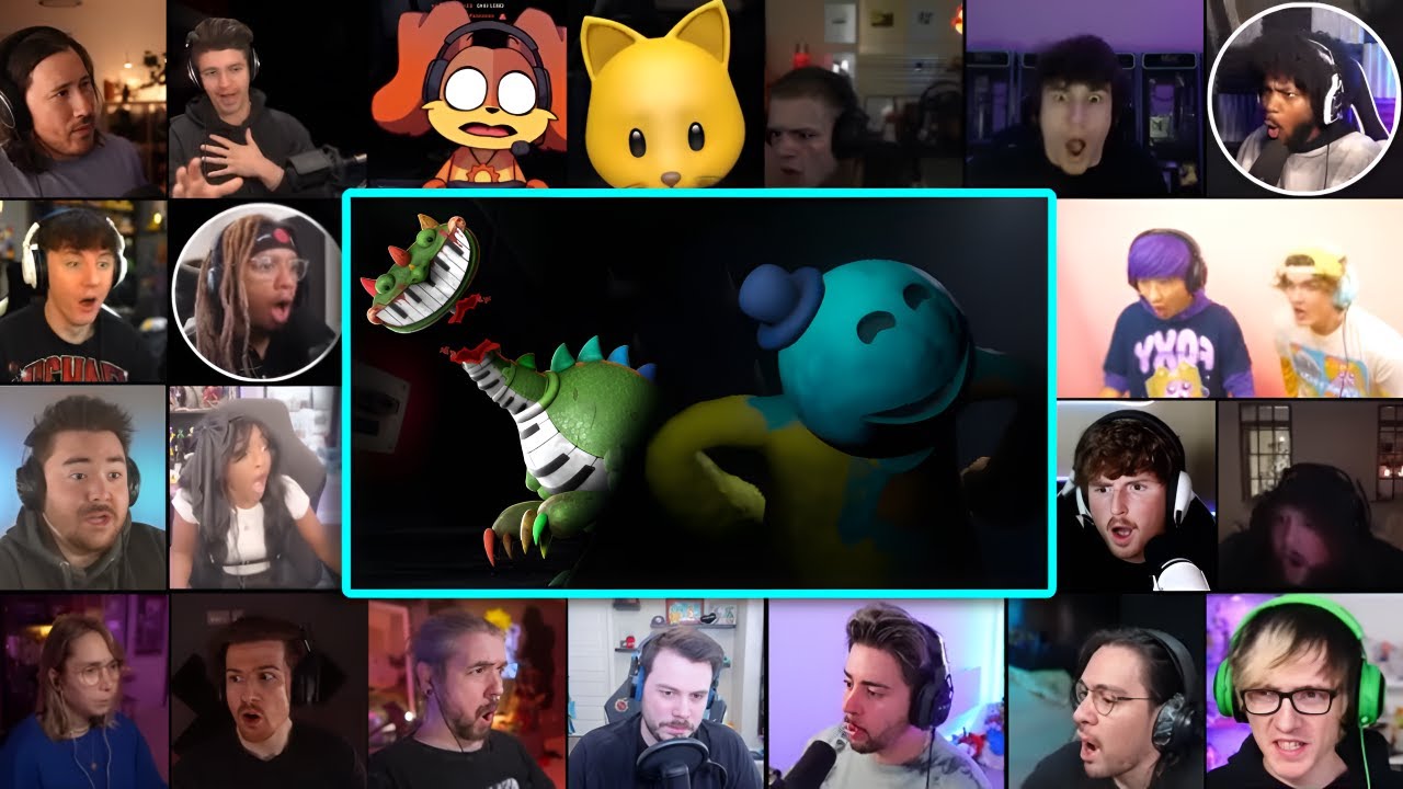 Poppy Playtime: Chapter 4 - Pianosaurus Death & Meeting Doey the ...