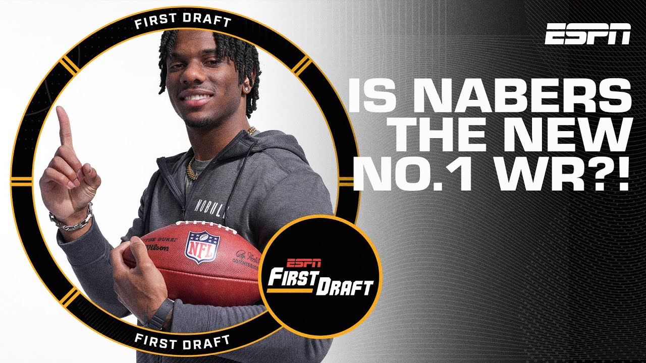 Marvin Harrison Jr. vs. Malik Nabers: Who is the No.1 WR? | First Draft - YouTube