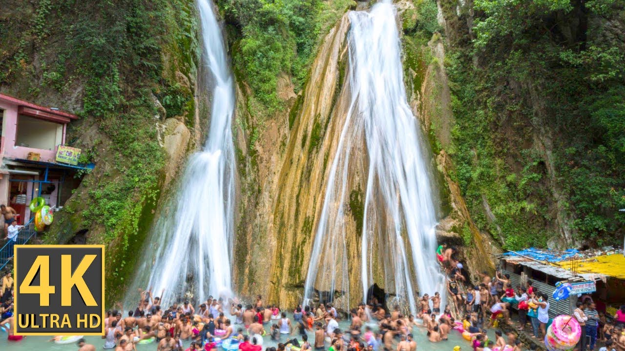 Kempty Fall Mussoorie 4K Virtual Walk Walking Tour | केम्प्टी फॉल्स ...