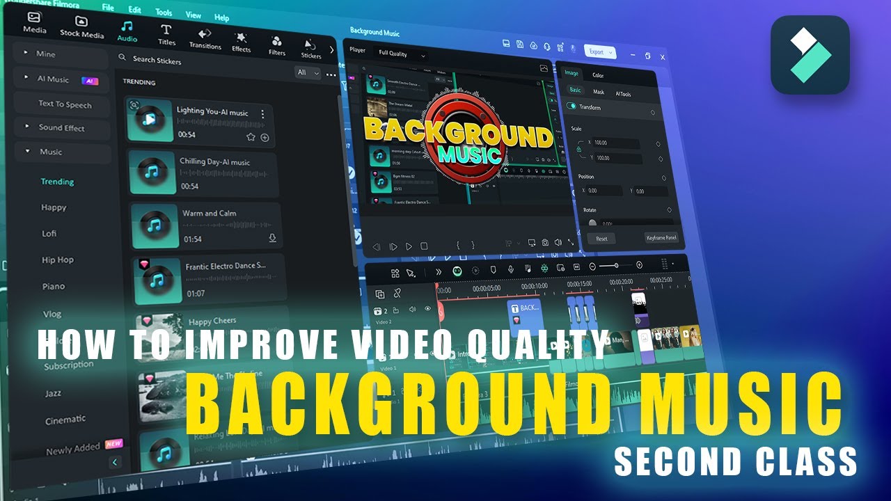 How to Enhance Video Quality | Background Music - YouTube