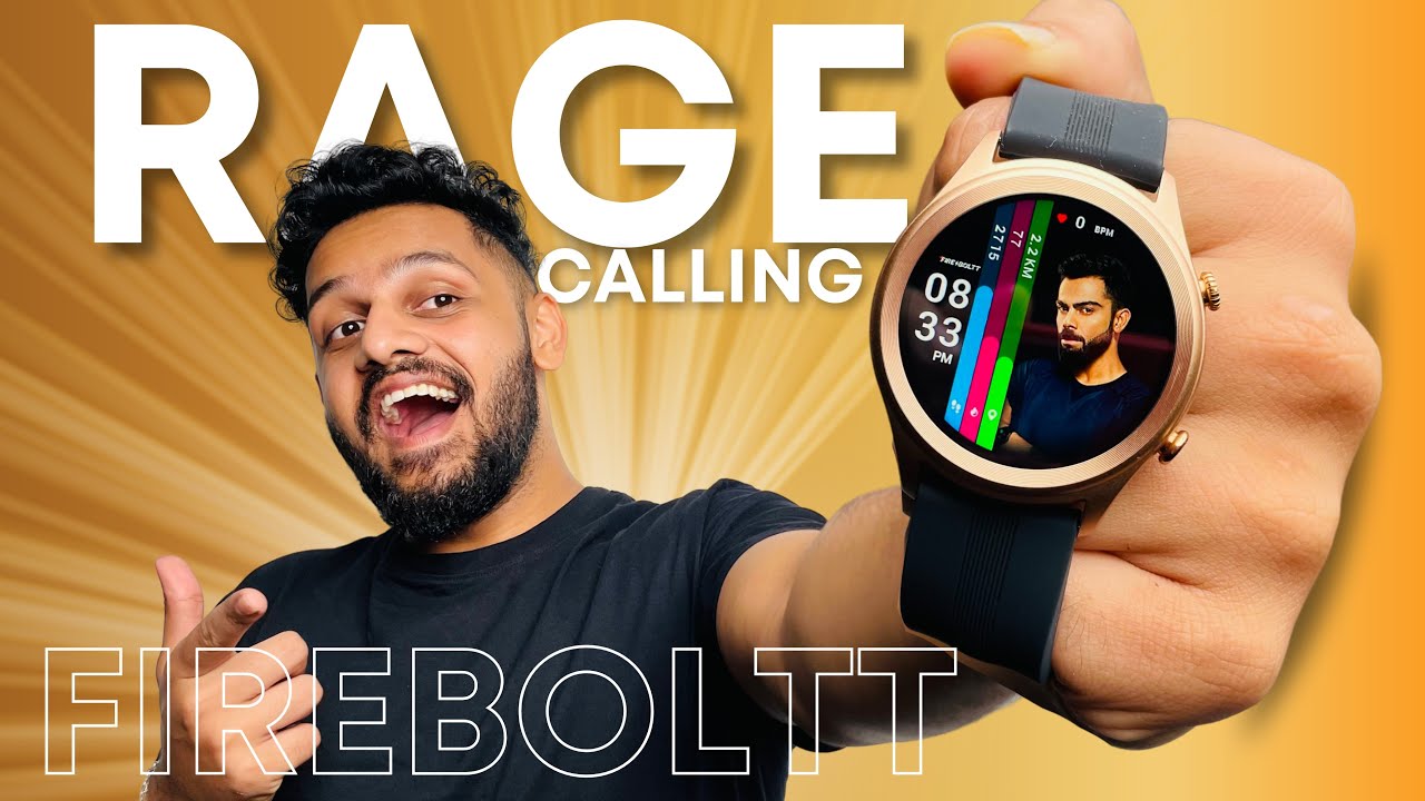 Fireboltt Rage Calling || Beautiful looking watch 😍 *Giveaway - YouTube