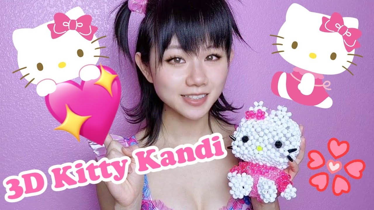 - My 3D Hello Kitty Kandi - ♡ - YouTube