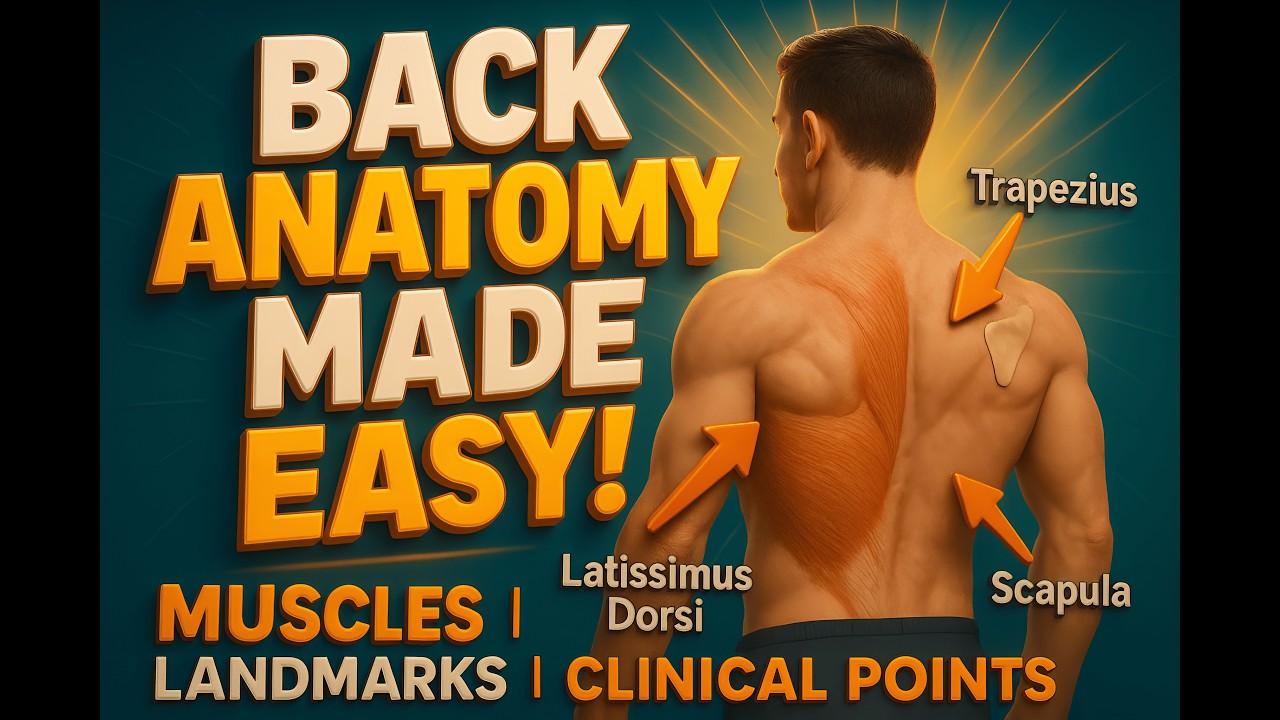Back Anatomy | Simplified | Muscles, Surface Landmarks & Clinical ...