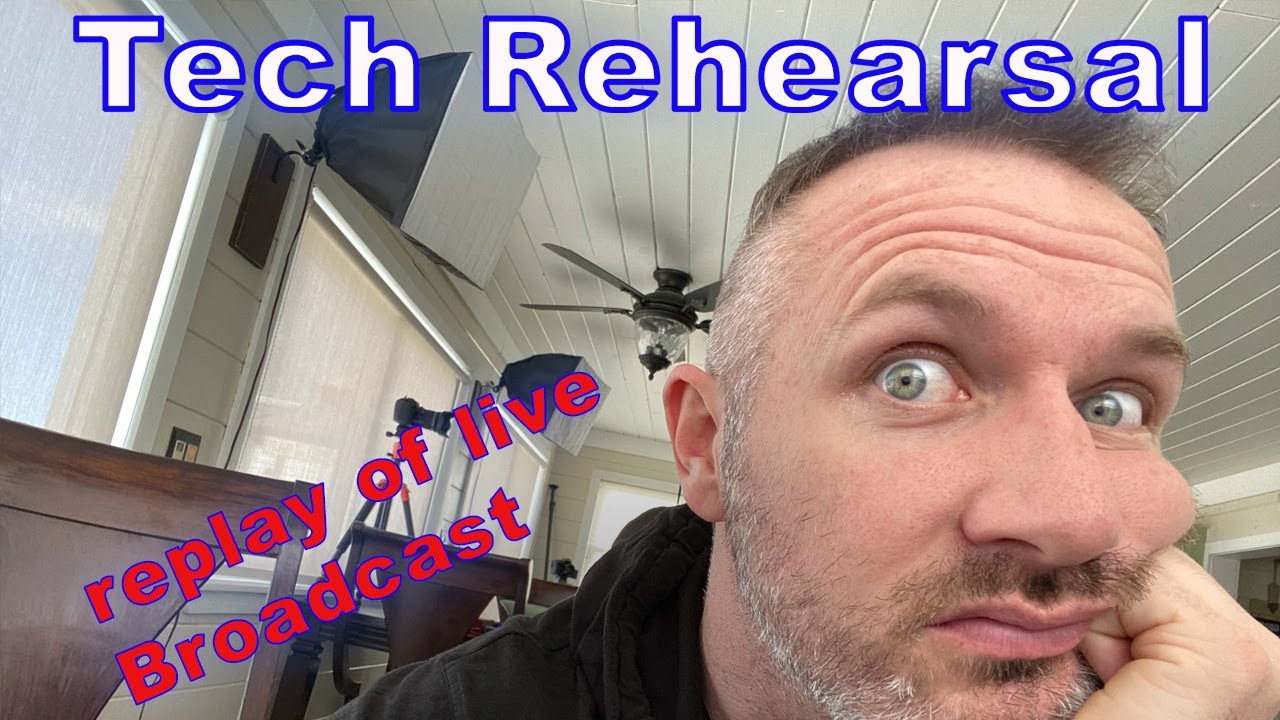 Tech rehearsal for my Show - YouTube