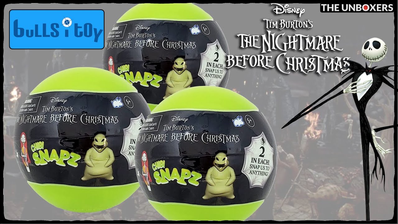 The Nightmare Before Christmas Chibi Snapz by bullsitoy - YouTube