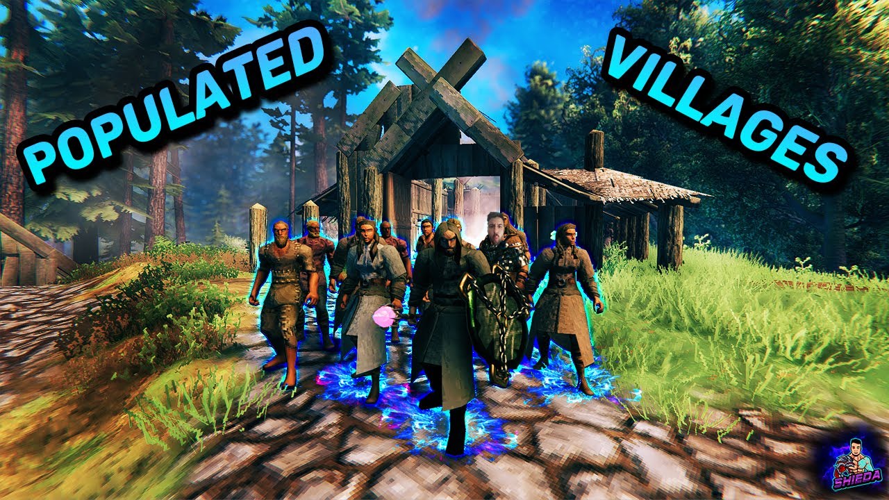 Valheim Mods: If you save the Populated Village They will fight for you ...